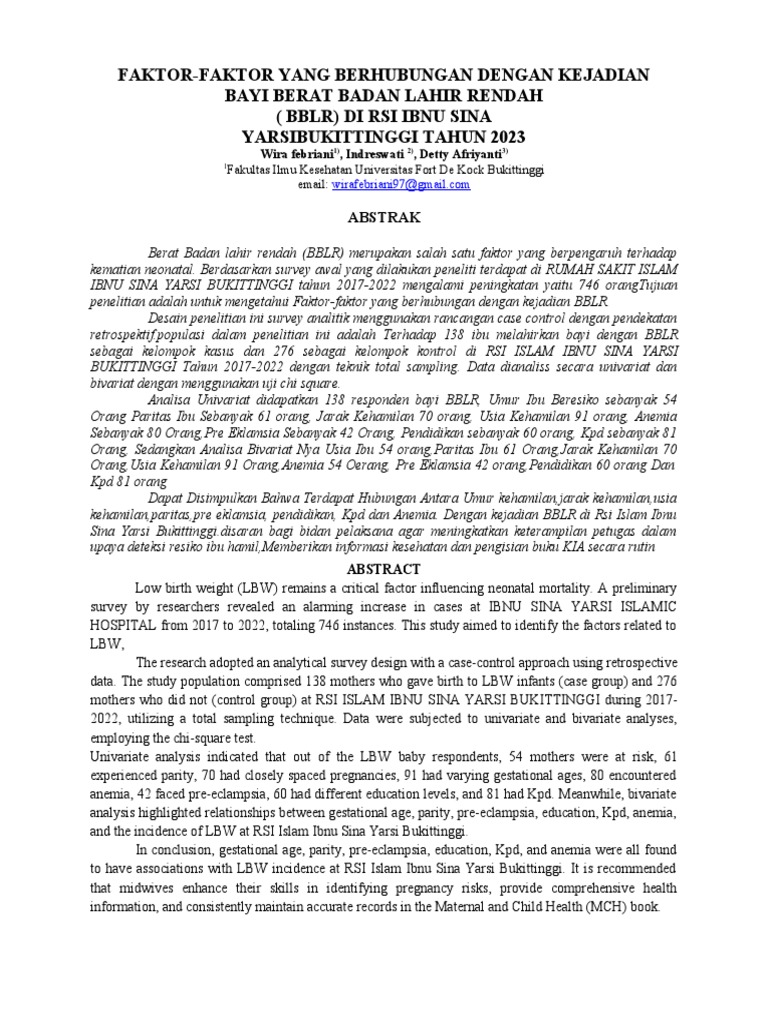 JURNAL - WIRA FEBRIANI Baru | PDF