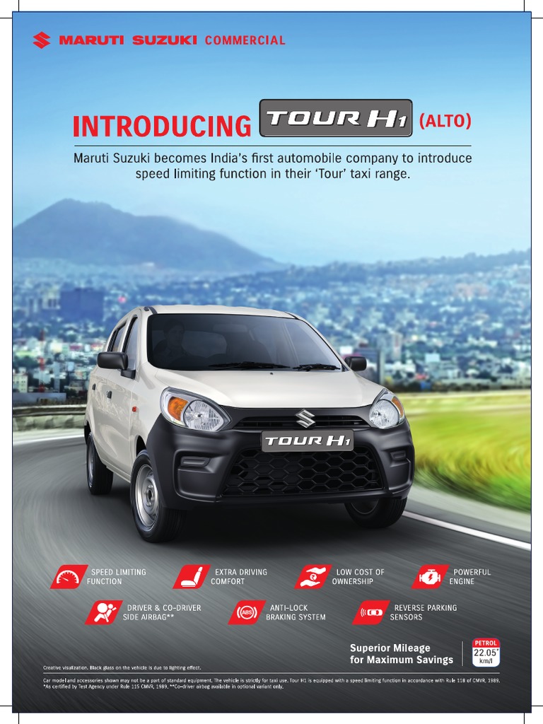 Alto Tour H1 Leaflet A4 - English | PDF