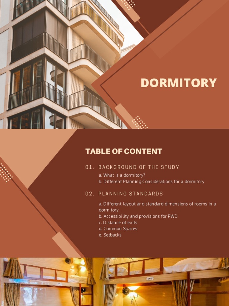 Dormitory | PDF