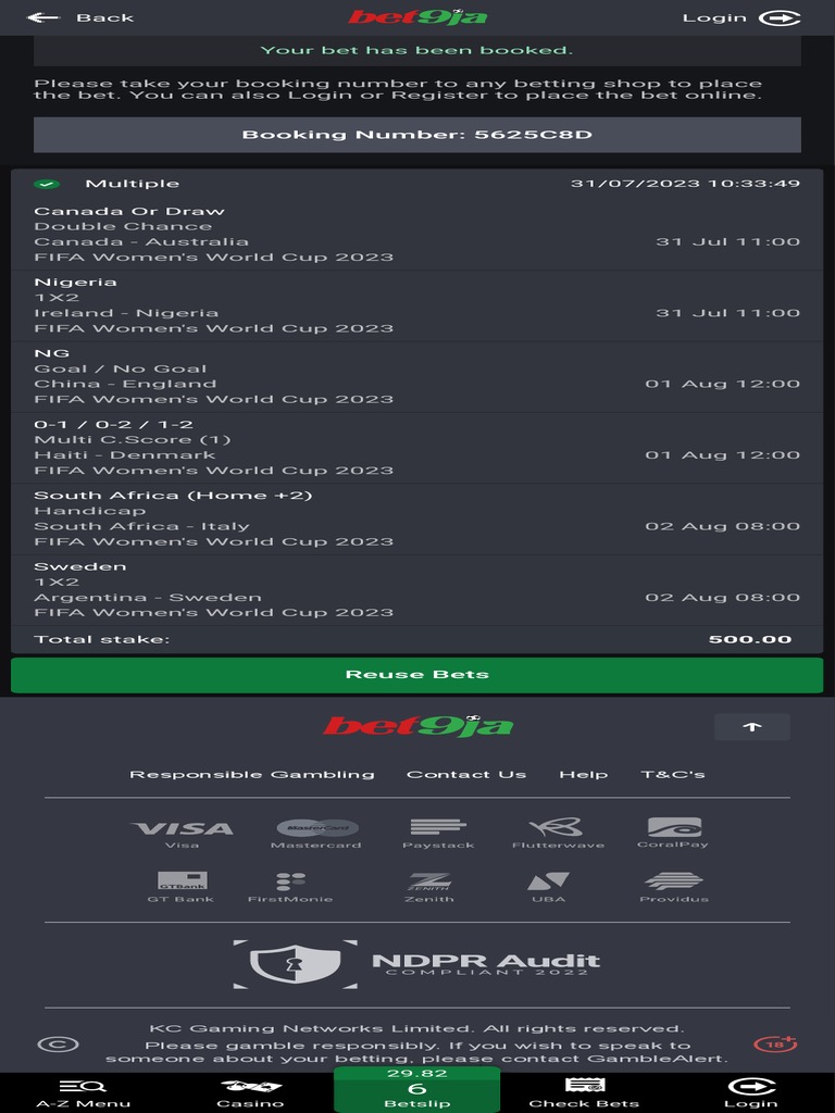 Bet9ja Your Notifications | PDF