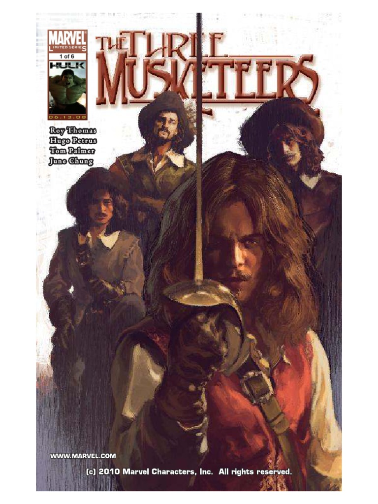 Three Musketeers 1-Marvel Comics (2008) | PDF