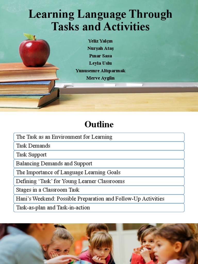 Learning Language Through Tasks and Activities | PDF