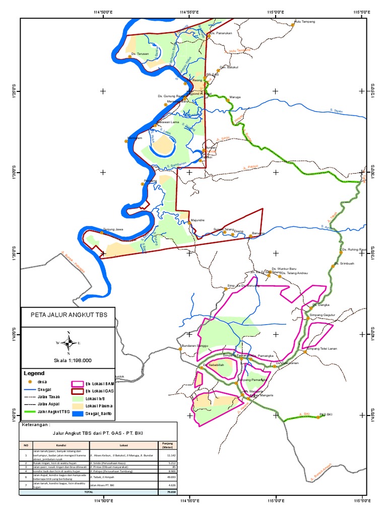 Peta Jalan Pks | PDF