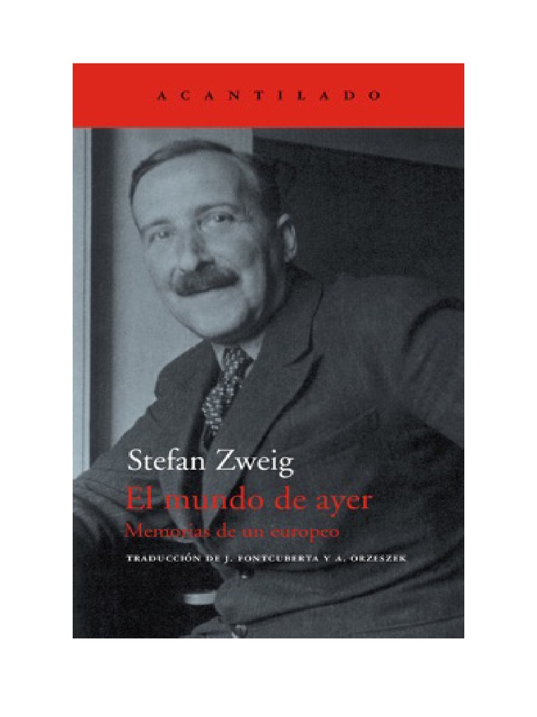El Mundo de Ayer (Stefan Zweig) | PDF
