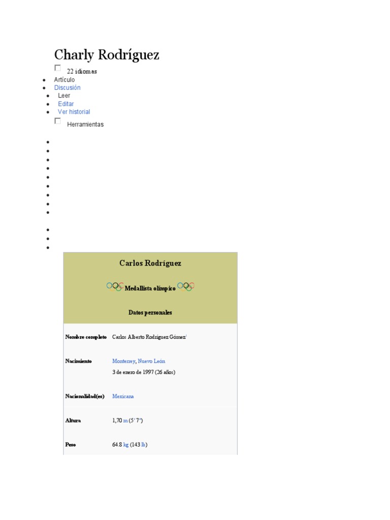 Charly Rodríguez | PDF | Asociación de equipos de fútbol | Asociación de Futbol