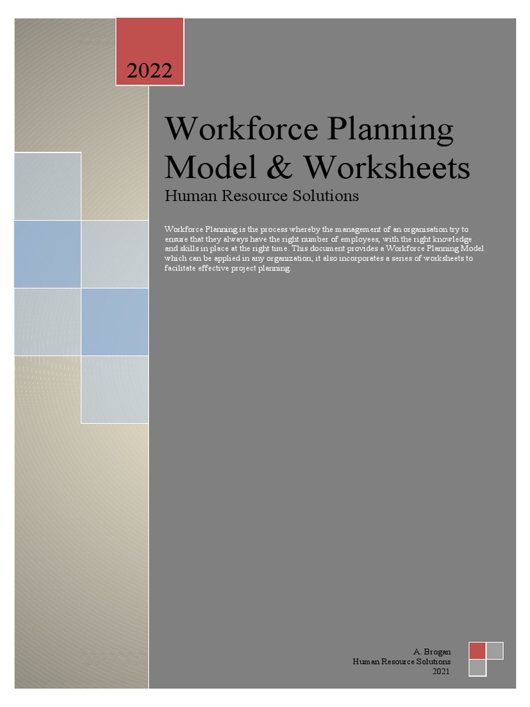 HRS Workforce Planning Model v1 | PDF | Human Resources | Human ...