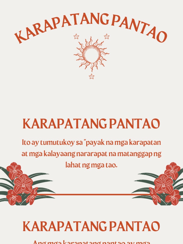 Karapatang Pantao | PDF