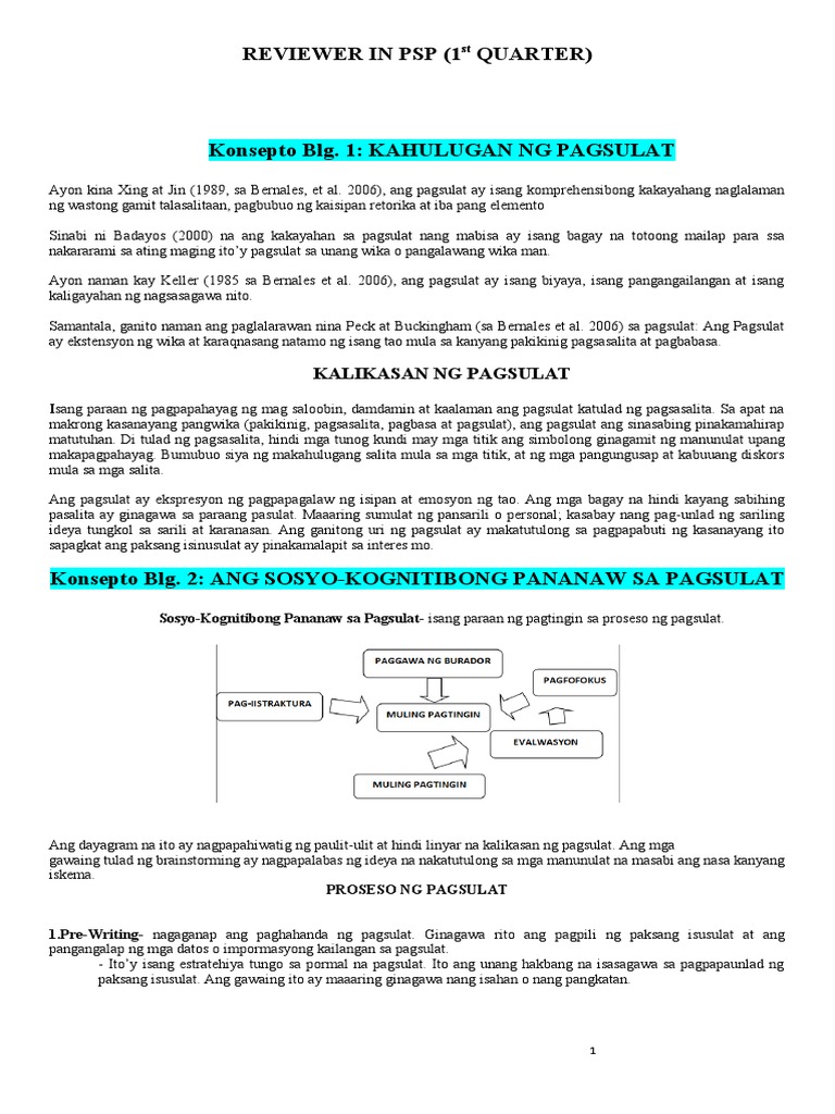 Notes Reviewer | PDF