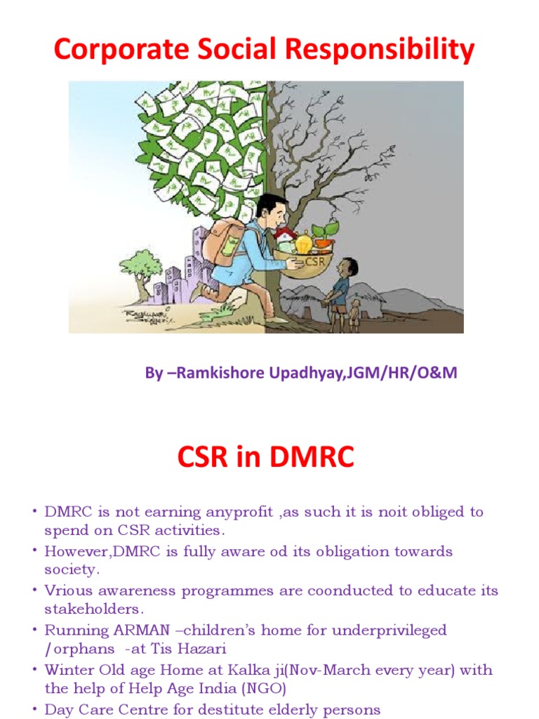 Corporate Social Responsibility | PDF