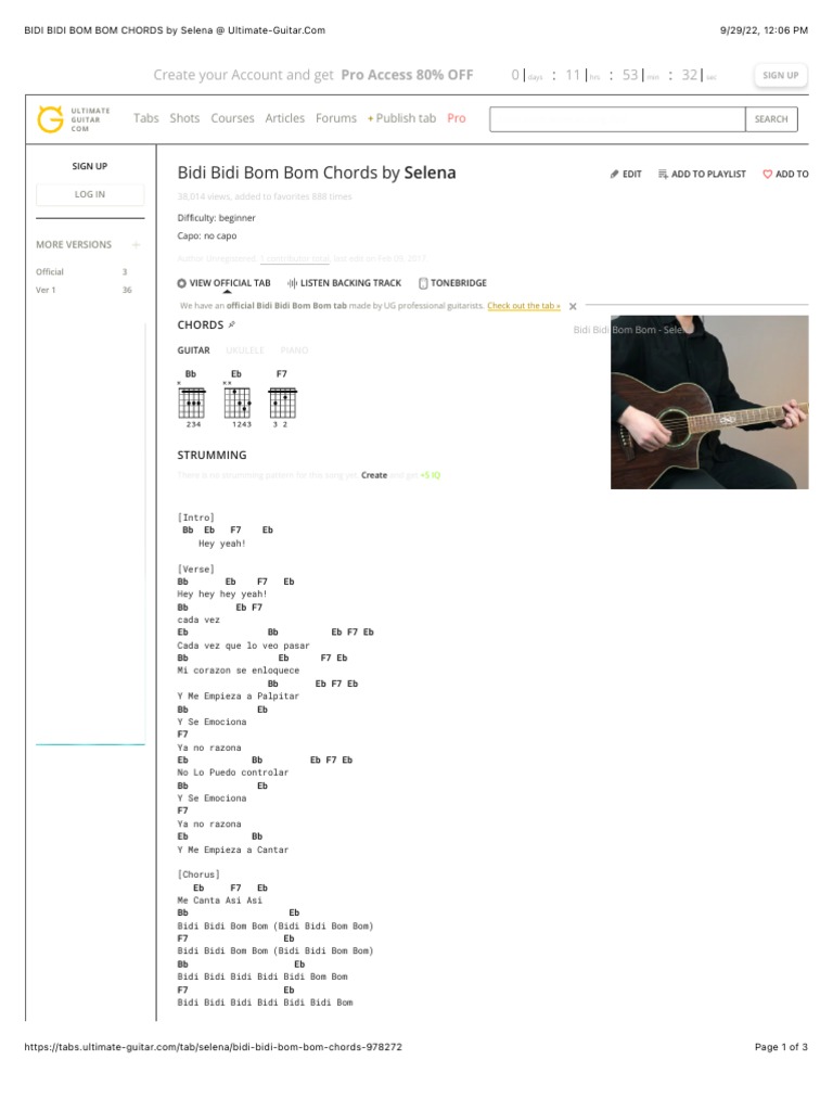 Bidi Bidi Bom Bom | PDF