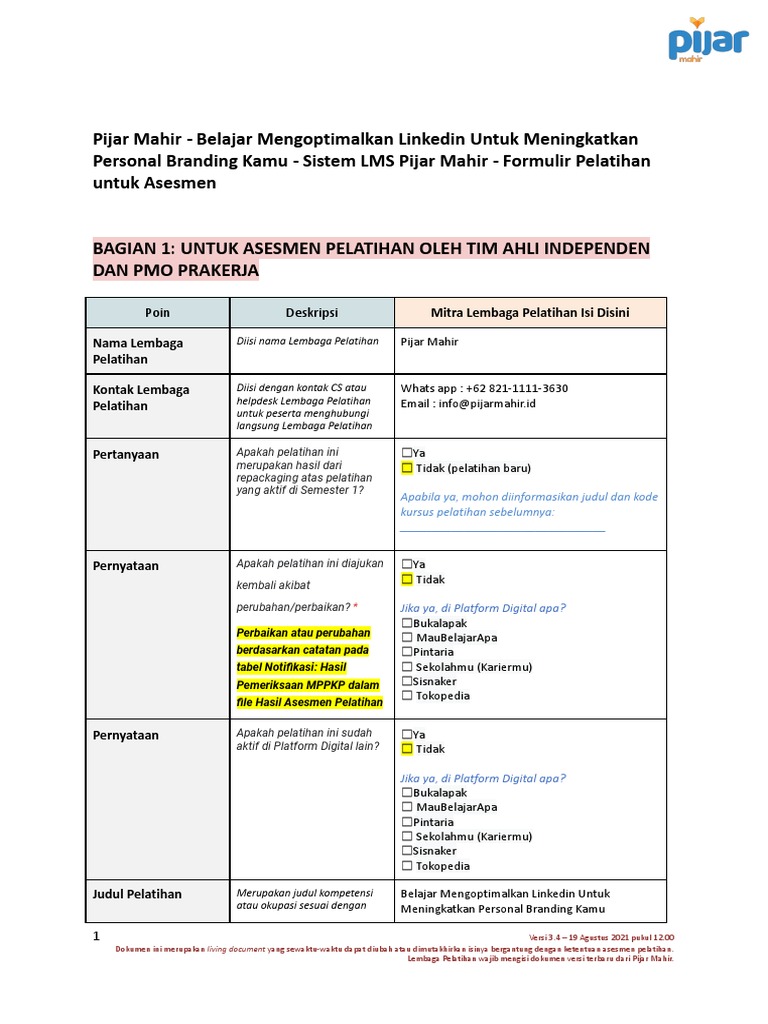 Pijar Mahir - Belajar Mengoptimalkan Linkedin Untuk Meningkatkan ...