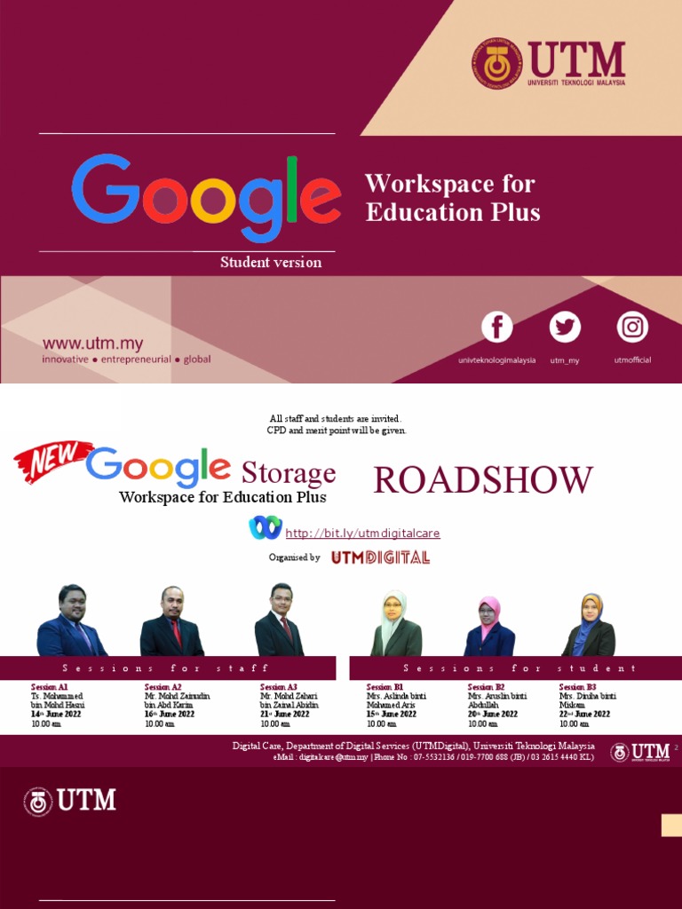 Google Workspace Education Plus - Student | PDF | Gmail | Application ...