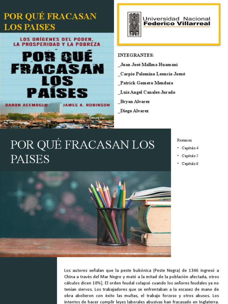 Por Qué Fracasan Los Paises. | PDF