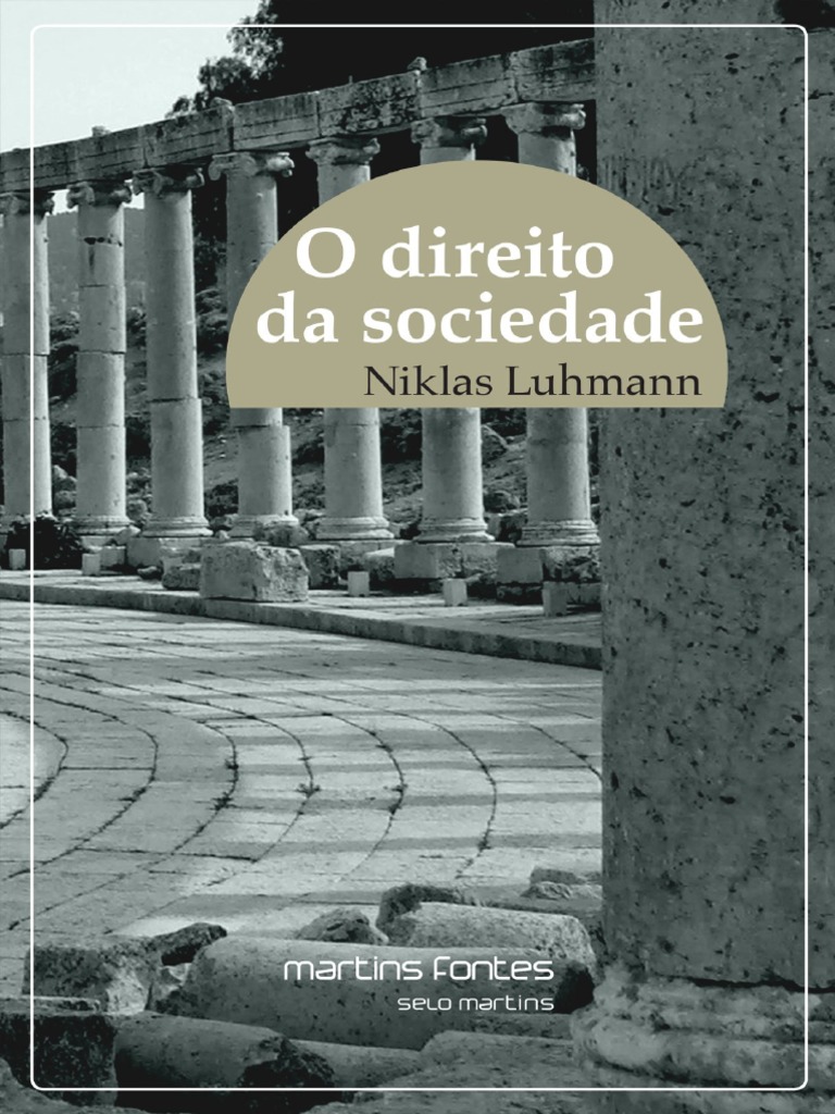 Resumo o Direito Da Sociedade Niklas Luhmann | PDF