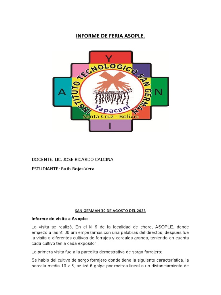 CALCINA Ruth Rojas | PDF | Pasto | Agricultura