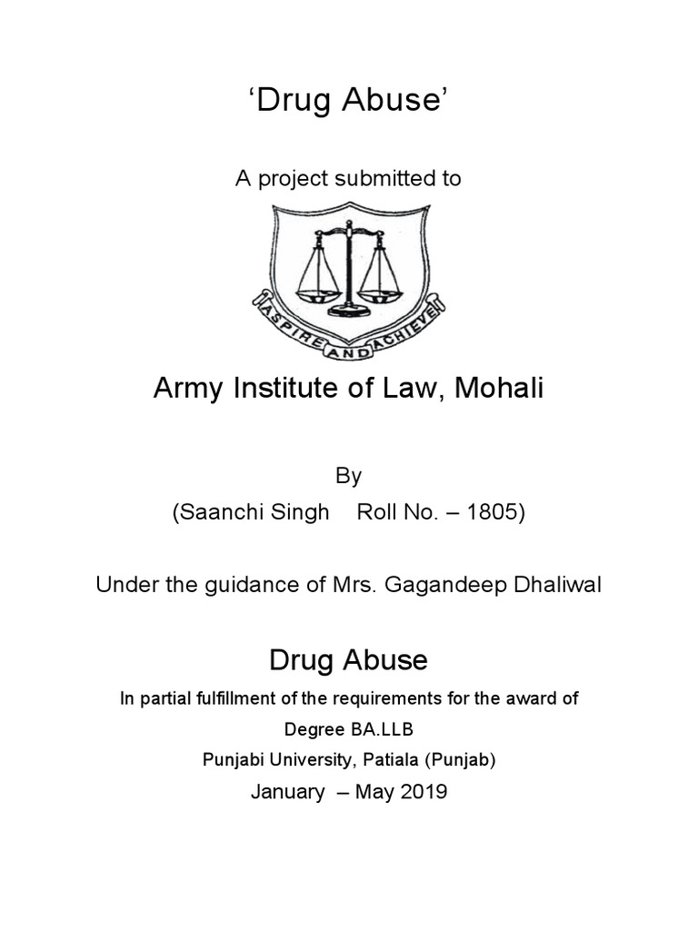 Drug Abuse | PDF