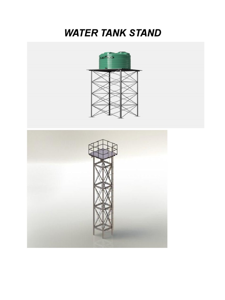 Tank Stand Assignment | PDF