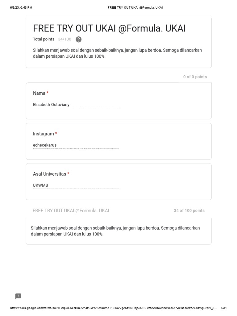 Free Try Out Ukai @formula. Ukai | PDF
