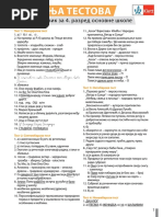 Testovi Za 4 Razred Matematika Spremno | PDF