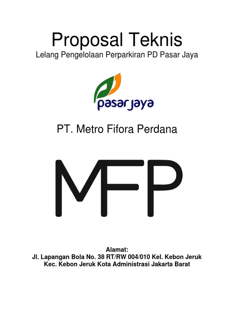 2-Proposal Teknis-MFP | PDF
