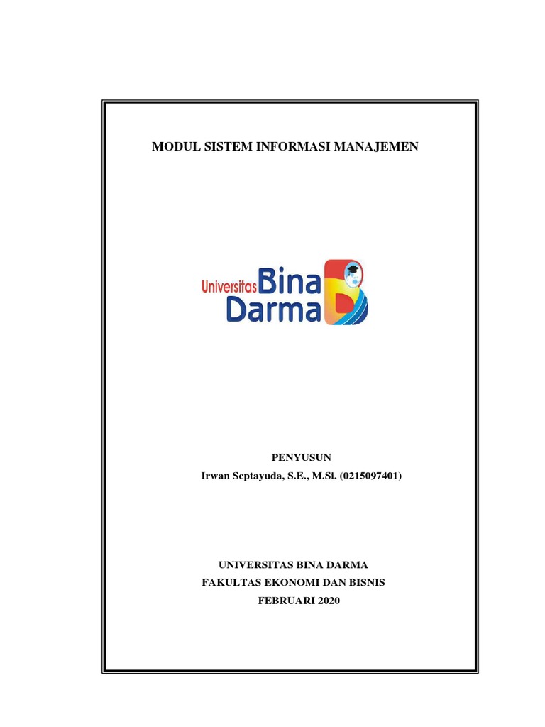 Modul SIM 2019-2020 | PDF