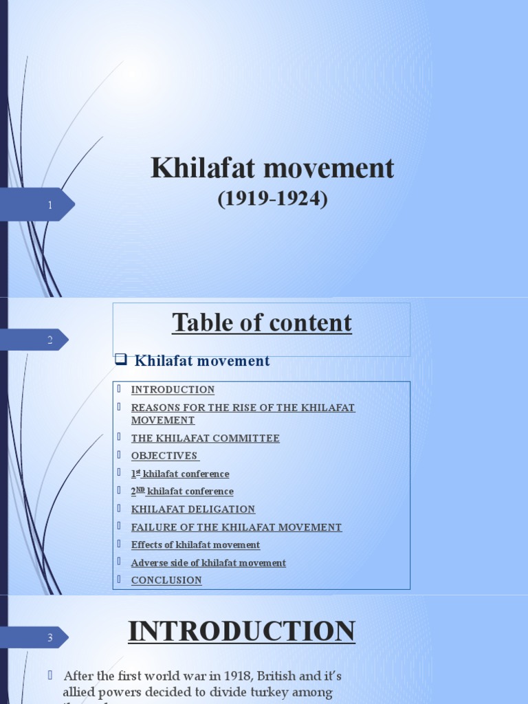 Khilafat Movement | Download Free PDF | Caliphate