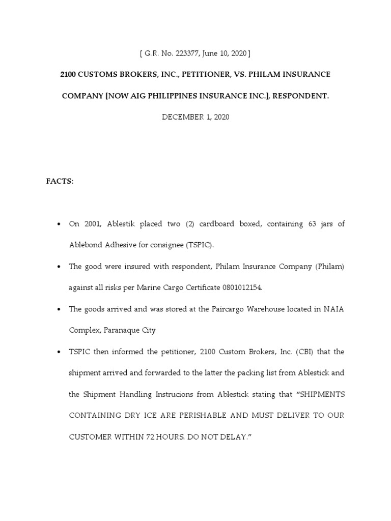 Case Digest | PDF | Law