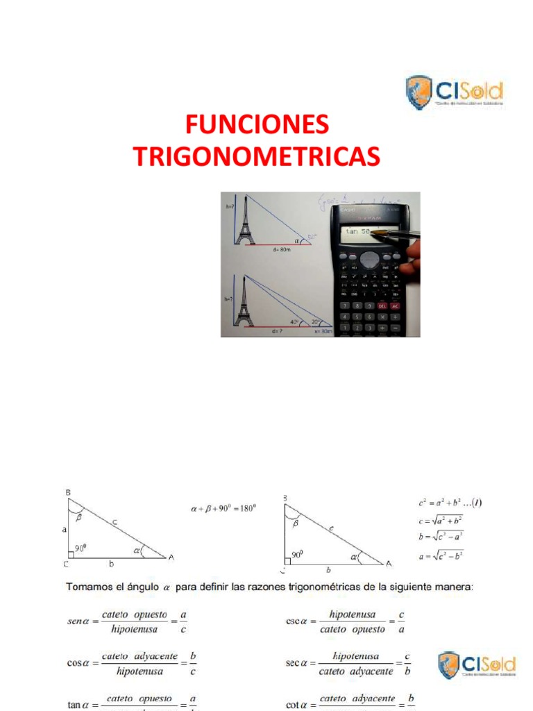 3-Funciones Trigonometricas | PDF