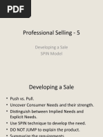 Spin selling | PDF