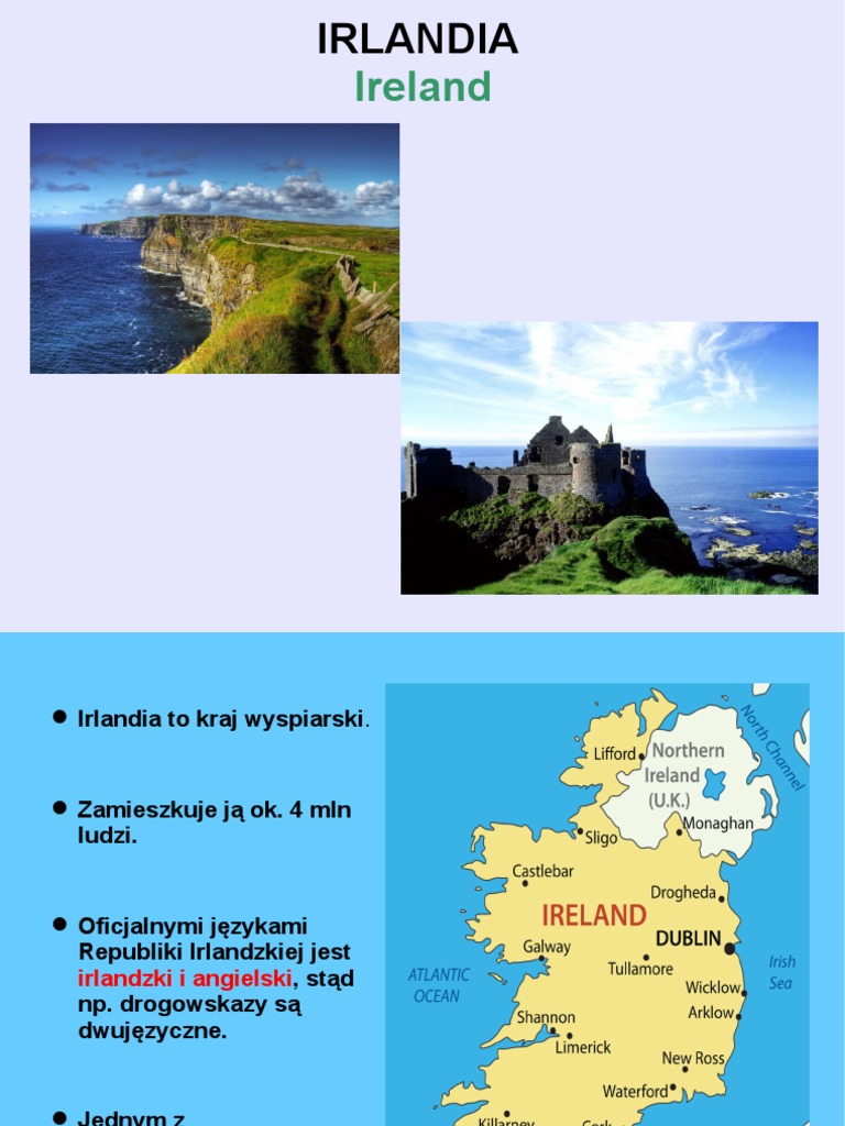 Prezentacja Irlandia | PDF