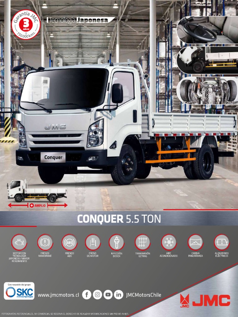 Ficha JMC Conquer Compressed | PDF