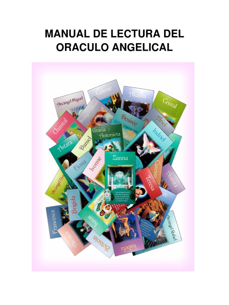 MANUAL DE LECTURA DEL ORACULO ANGELICAL Curso | PDF | Meditación | Ángel