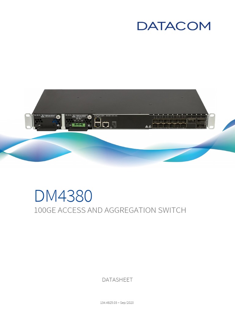 DM4380 - Datasheet | PDF | Optical Fiber | Power Supply
