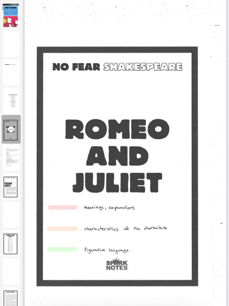 Romeo And Juliet Annotated (Act 3 Scene 5) | PDF | Romeo And Juliet