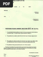 Format of 317 CRPC Petition Sample | PDF | Justice | Crime & Violence