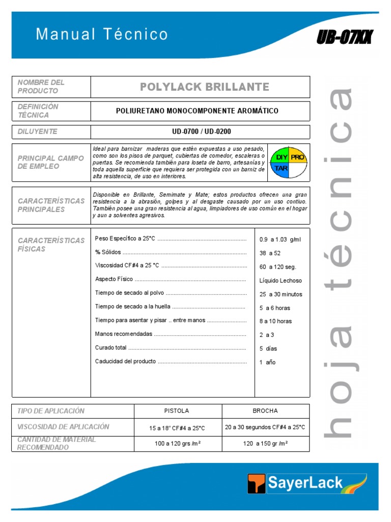 UB07 XXpolylack | PDF