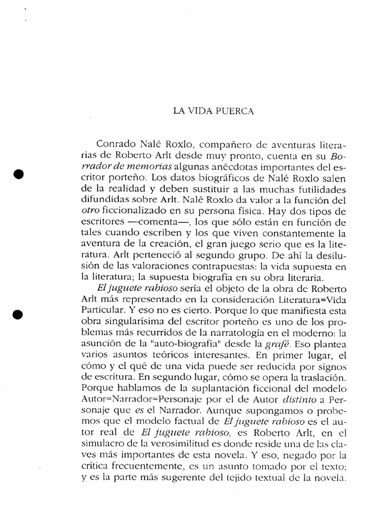 La Vida Puerca | PDF