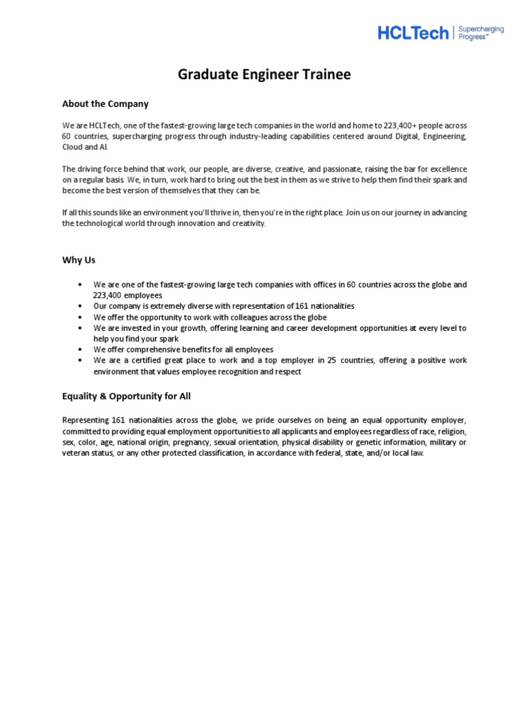 Jd Sap Hcl Tech Pdf Employment Business