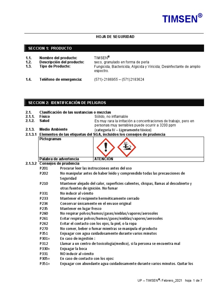 Fds 2021 Timsen | PDF
