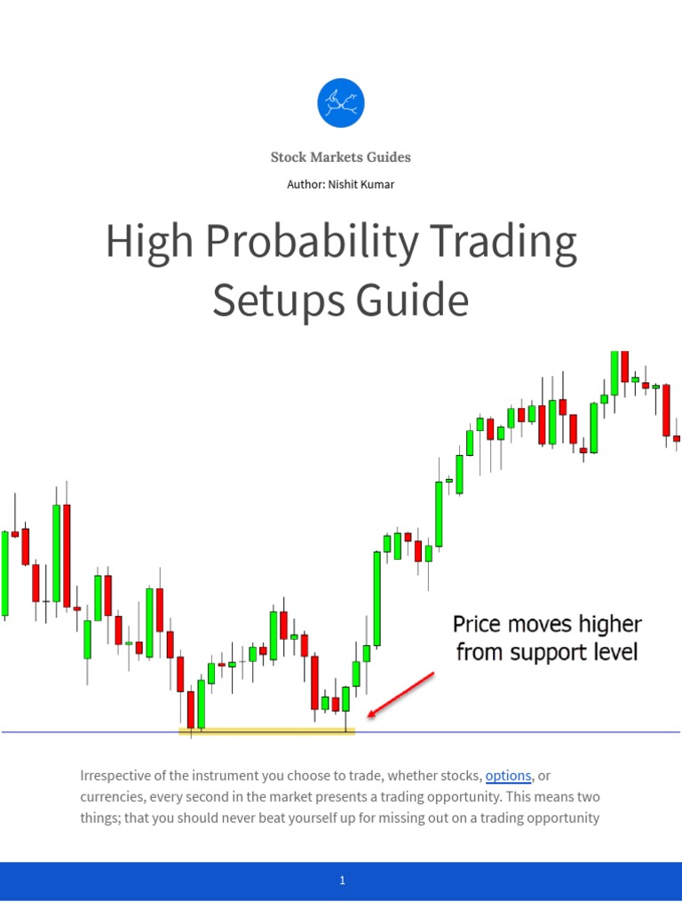 High Probability Trading Setups Guide | PDF