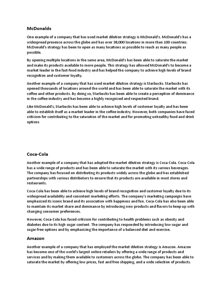 Market Dilution Strategies of Global Brands | PDF | Brand | Apple Inc.