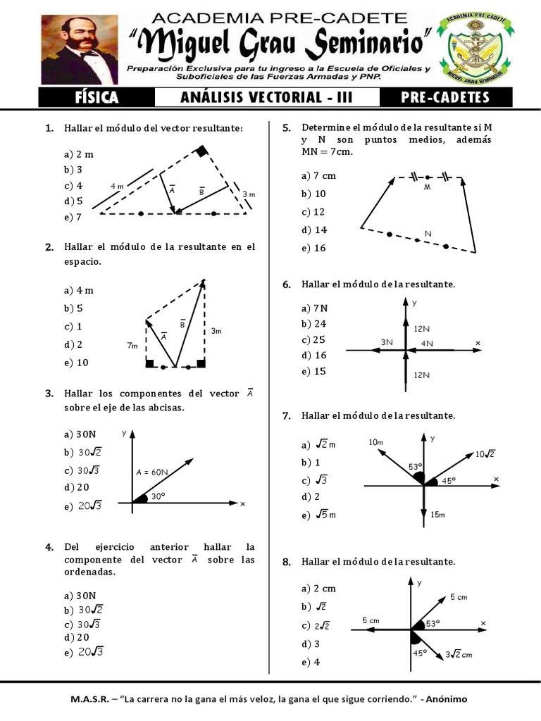 6 F Analisis Vectorial 3 Grau | PDF | Vector Euclidiano | Álgebra lineal