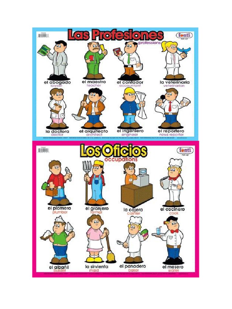 Profesiones y Oficios | PDF