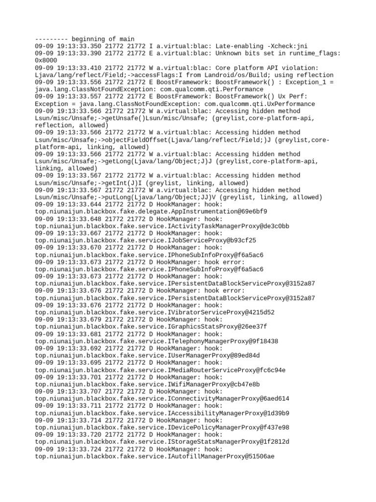 Com - Sameer.arora - Virtual Logcat | PDF