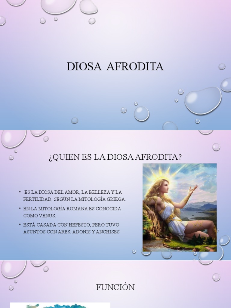 Diosa Afrodita | PDF