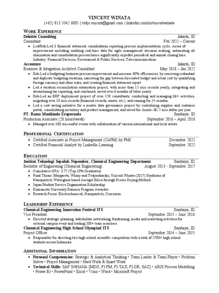 Vincent Winata Tedjorahardjo (He - Him) 2nd Degree Connection2nd ...