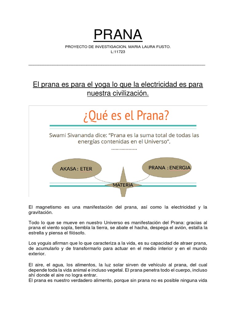 Sobre El Prana. | Descargar gratis PDF | Electricidad | Relámpago