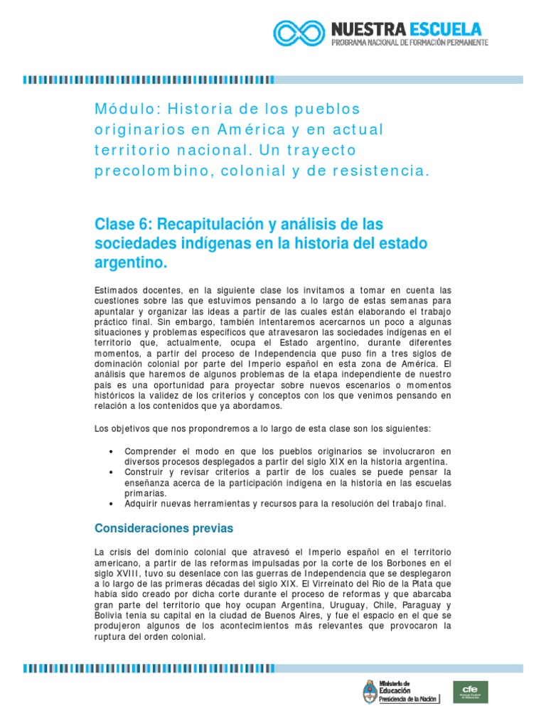 HPO Clase6-1 | PDF | Sociedad | Argentina