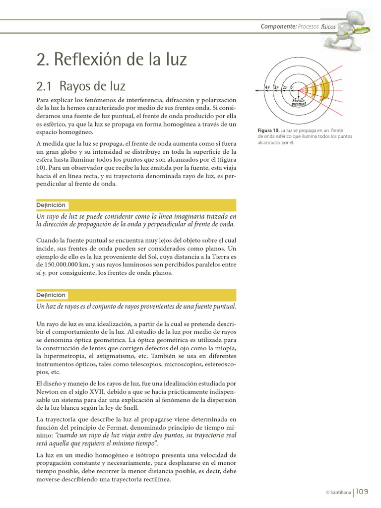 Reflexión de La Luz | Descargar gratis PDF | Reflexión (Física) | Ligero