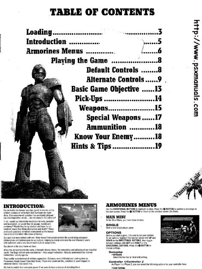 Armorines - Project S.W.A.R.M. | PDF